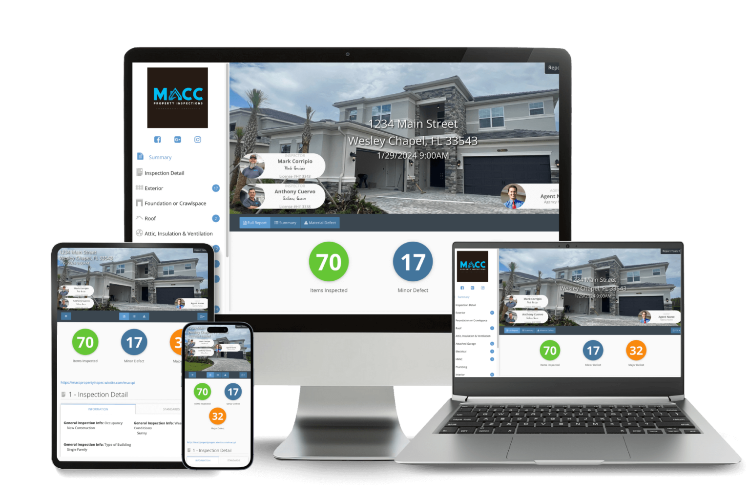 Why Choose Us - MACC Property Inspections, LLC